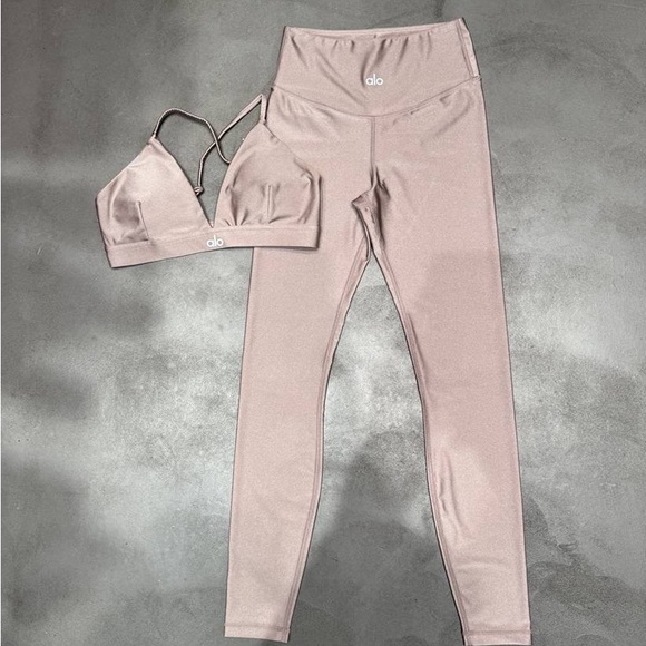 ALO Yoga | Pants & Jumpsuits | Alo Yoga Womens Soft Pink Leggings ...